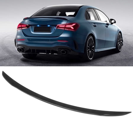 ANGGREK Rear Trunk Wing,Glossy Black For A35 Style High Kick Trunk Lid ...