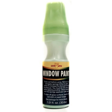 Crafty Dab Window Writers Paint, Asstd Colors, 48 ml, 10/pkg - Walmart.com