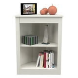 Inval 31.5" 2-Shelf Corner Bookcase, Multiple Colors - Walmart.com