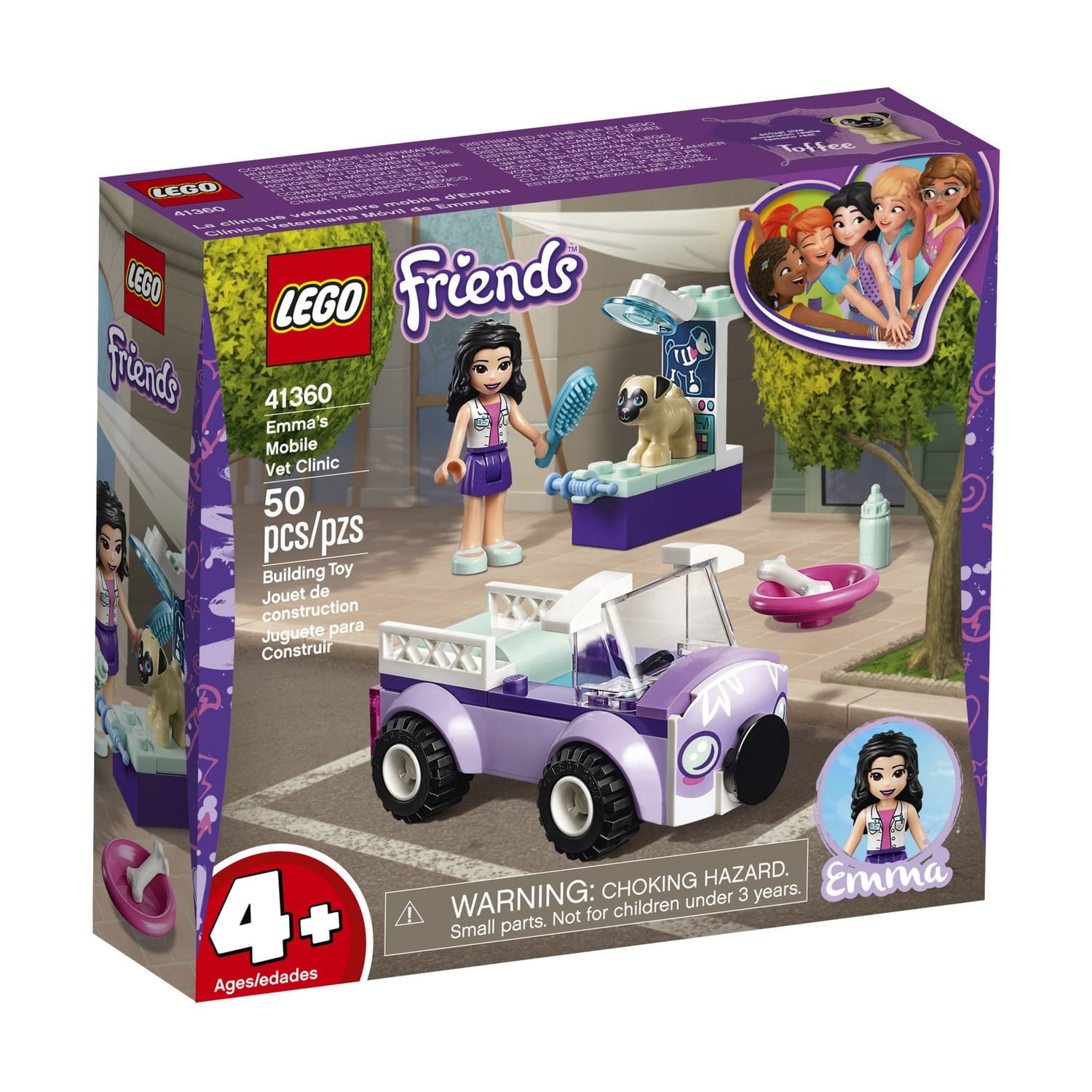 Click here for Lego Friends 4+ Emmas Mobile Vet Clinic 41360 Buil... prices