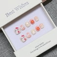 [Children wear armor] New handmade nail patch cute cartoon fake nails ...