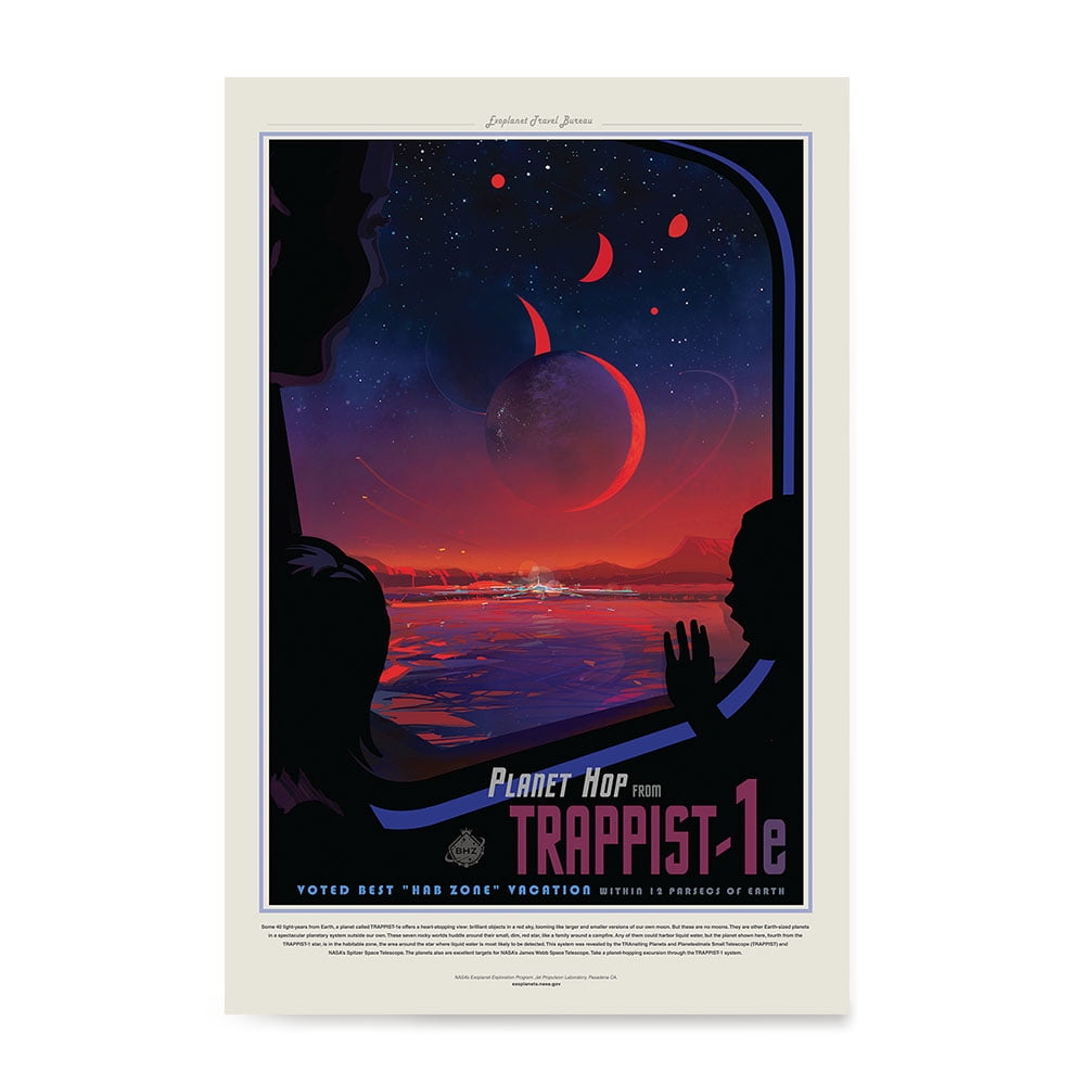 EzPosterPrints - Visions of the Future, NASA SPACE TOURISM POSTERS ...