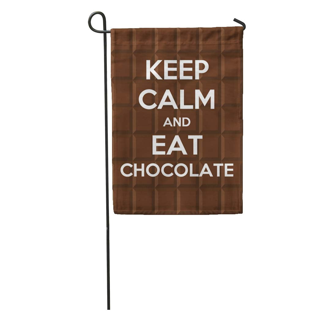 Click here for Nudecor Brown Bar Keep Calm And Eat Chocolate Bloc... prices