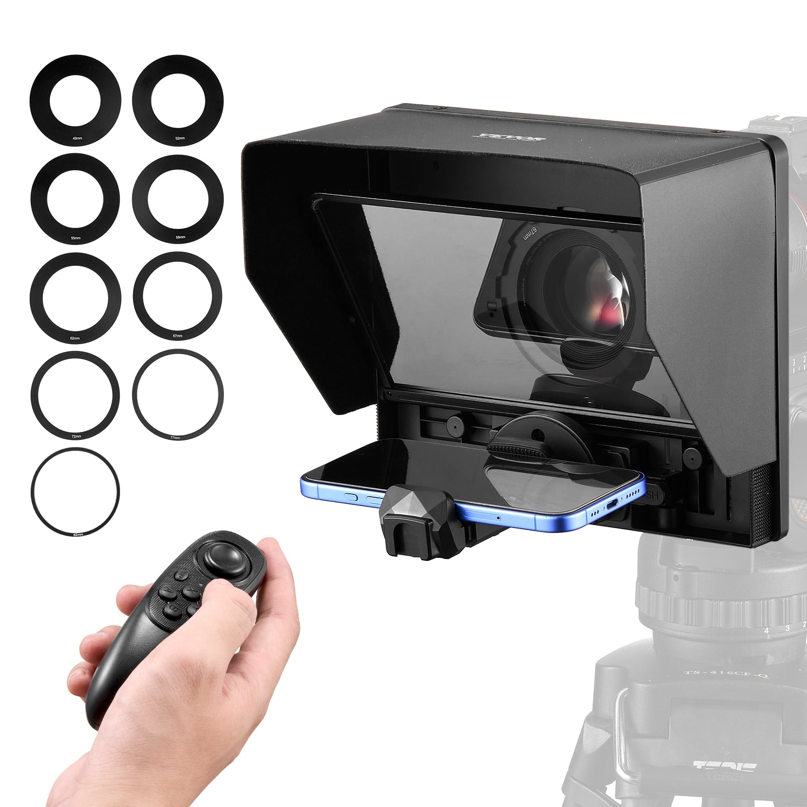 Click here for Vevor 10 Portable Teleprompter Remote For Webcam S... prices