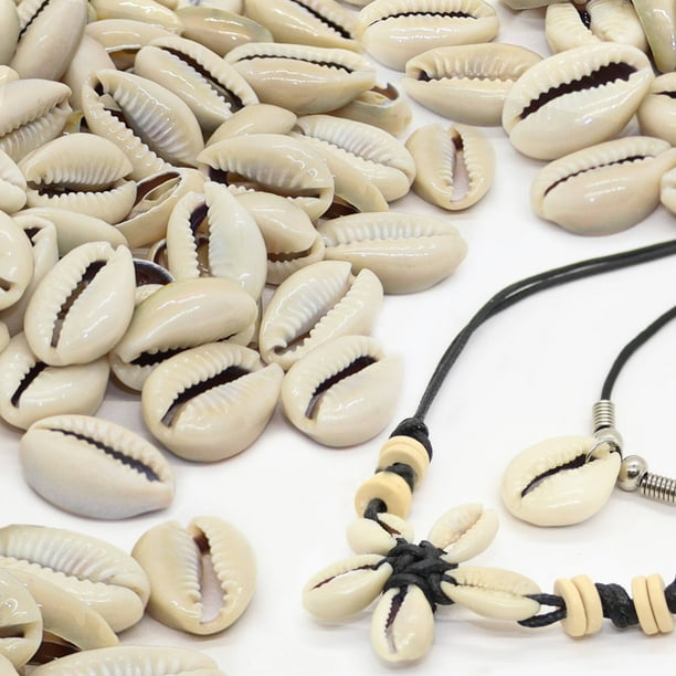 Fun Weevz 150 Cut Cowrie Shells For Jewelry Making Natural Shell