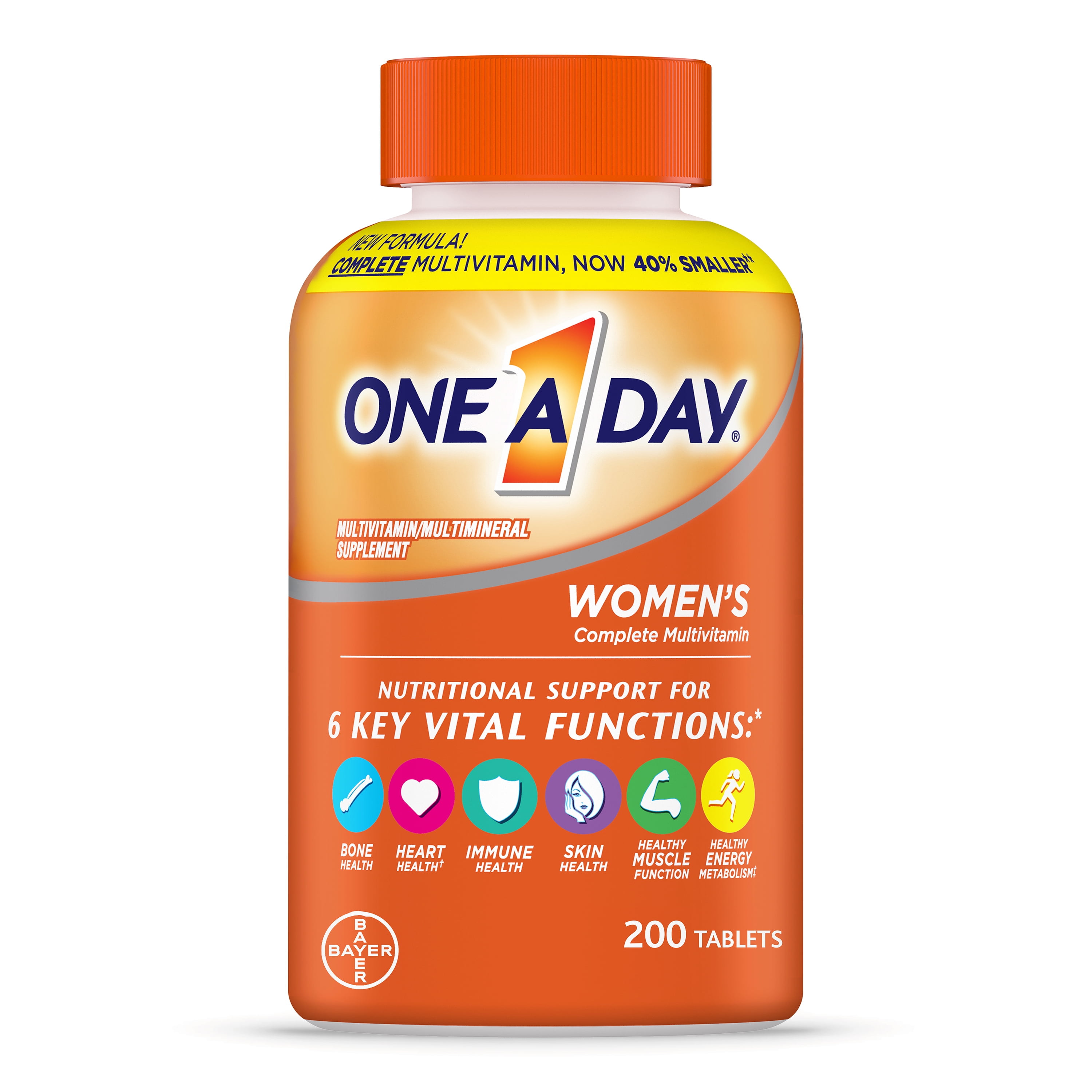 One A Day Womens Multivitamin Tablets Multivitamins For Women 200 Ct