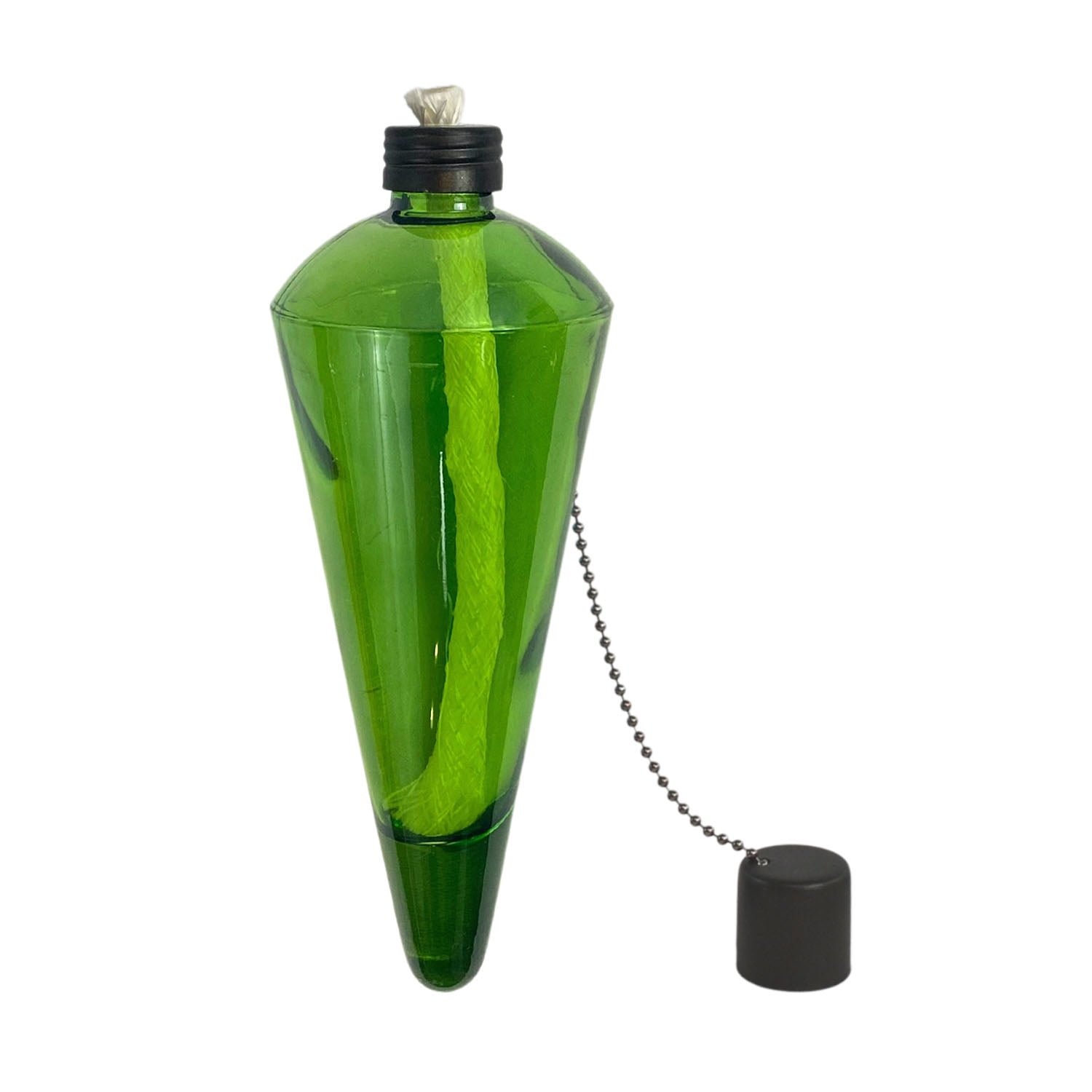 Westcharm Replacement Garden Torch Glass Canister with Fiberglass Wick ...