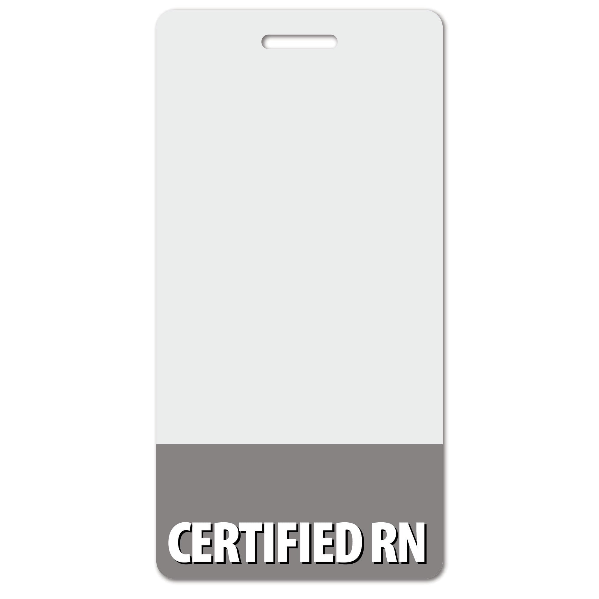 CERTIFIED RNHeavy Duty Vertical Gray (50 pack) - Spill & Tear Proof ...