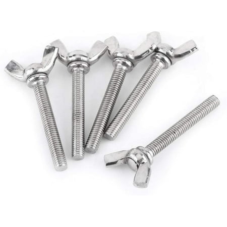 SHARKDOOK 5 Assortment M5 Wing Nuts 304 Stainless Steel Wing Nuts ...