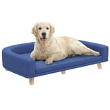 PawHut Dog Sofa Couch, Pet Bed with Comfortable Luxury Cushion ...