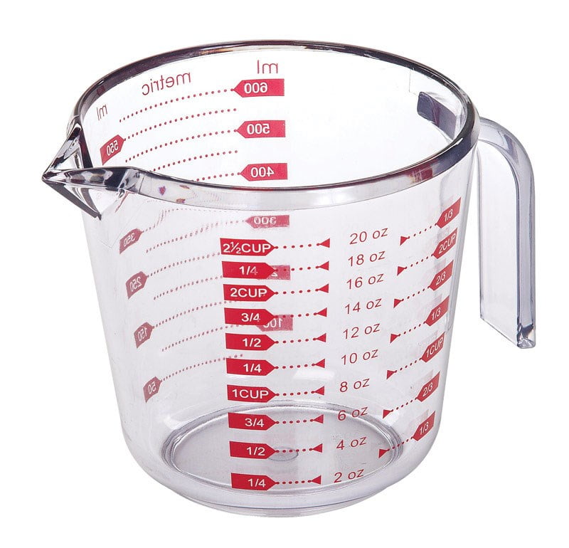 Progressive Measuring Cup Standard And Metric Markings 20 Oz Plastic progressive-measuring-cup-standard-and-metric-markings-20-oz-plastic