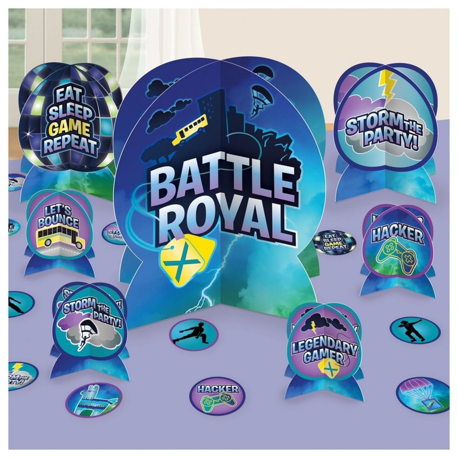 Battle Royal Table Centerpiece Kit - Walmart.com