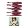 AOOOWER Ergonomic Resin Handle Crochet Hook for Knitting Crocheting ...