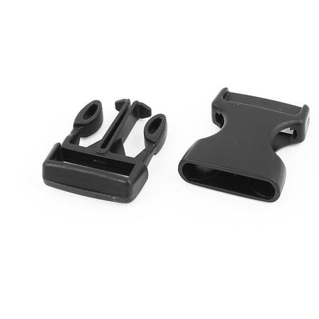 Plastique C té Libération Rapide Boucles Clip 25mm Sangle Bande 4 ...