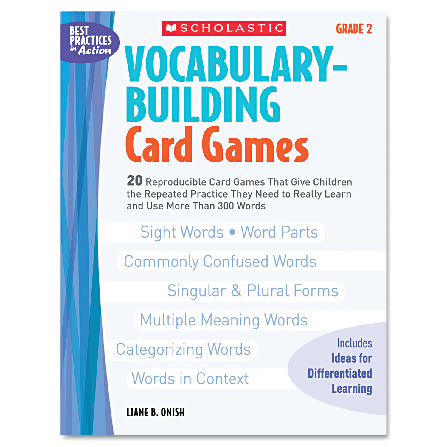 Scholastic Vocabulary Building Card Games, Grade Two, 80 pages ...