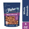 Fisher Chef's Naturals Whole Natural Almonds, 6 oz - Walmart.com