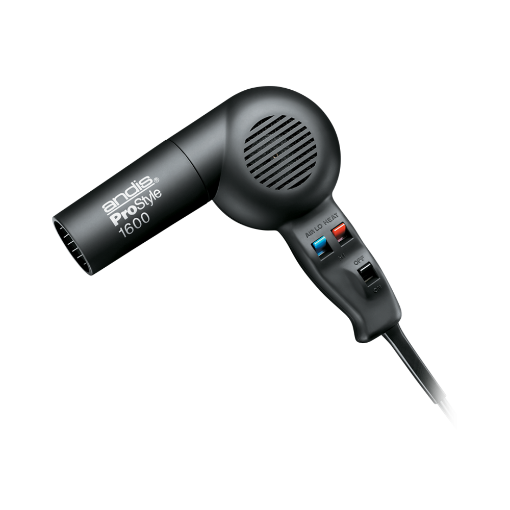 Andis Professional Style Pistol Styling Hair Dryer, Black,1600W ...