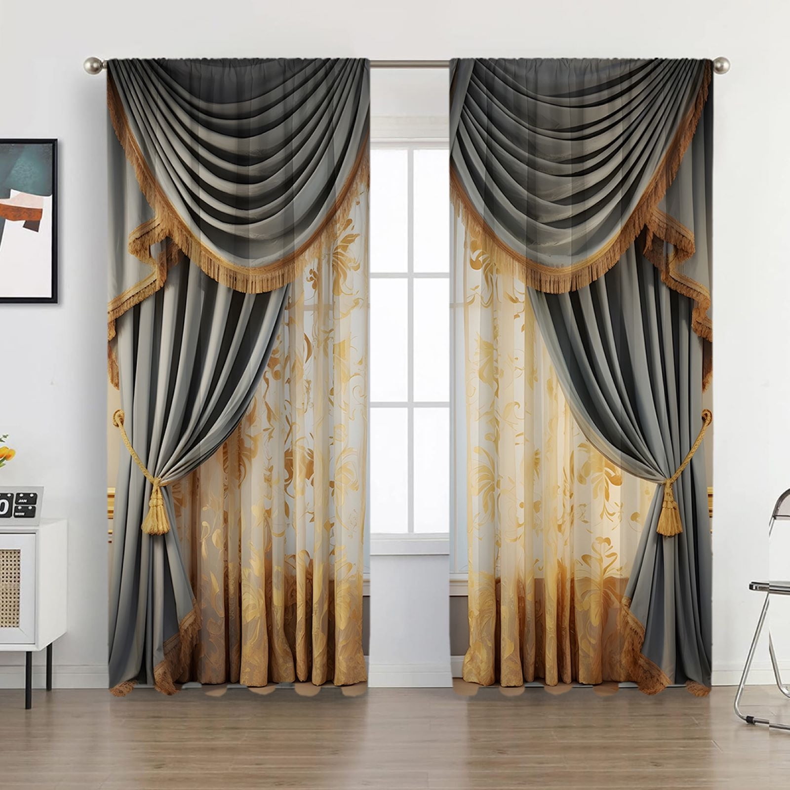 Click here for Yhmxh Curtains For Bedroom shower Curtain blackout... prices