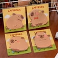 8Pcs Cute Capybara Post Notes Animals Sticky Notes Cartoon Message Note ...