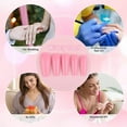 2024 Colored Long Coffin Press On Nails Ballerina Acrylic Artificial