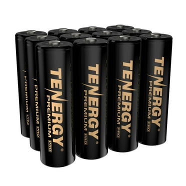 Tenergy AA Rechargeable Battery, High Capacity 1.2V 2500mAh NiMH AA Batteries 60-Pack - Walmart.com