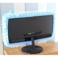 Computer Monitor Cover with Lovely Cute Elastic Pen Pocket Bow-knot TV ...