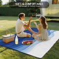 Blue Gradient Indoor Outdoor Rugs 5x8 Ft, Watercolor Abstract Dark Blue ...
