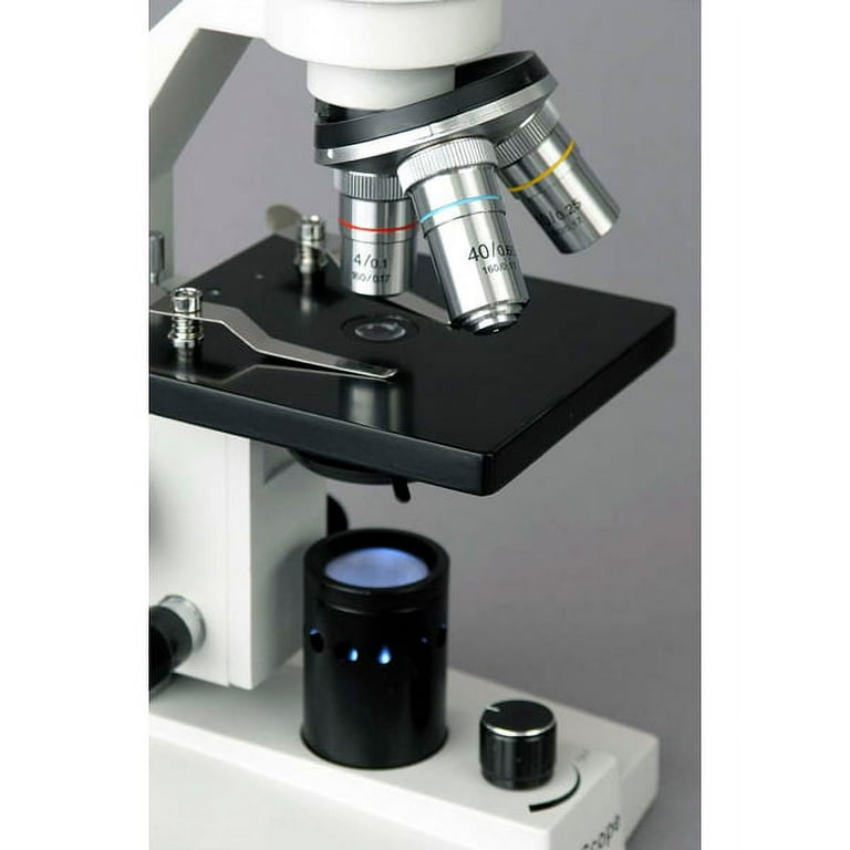 Microscope Kit OMAX M827 Series LED Binocular Compound Microscope 40X ...