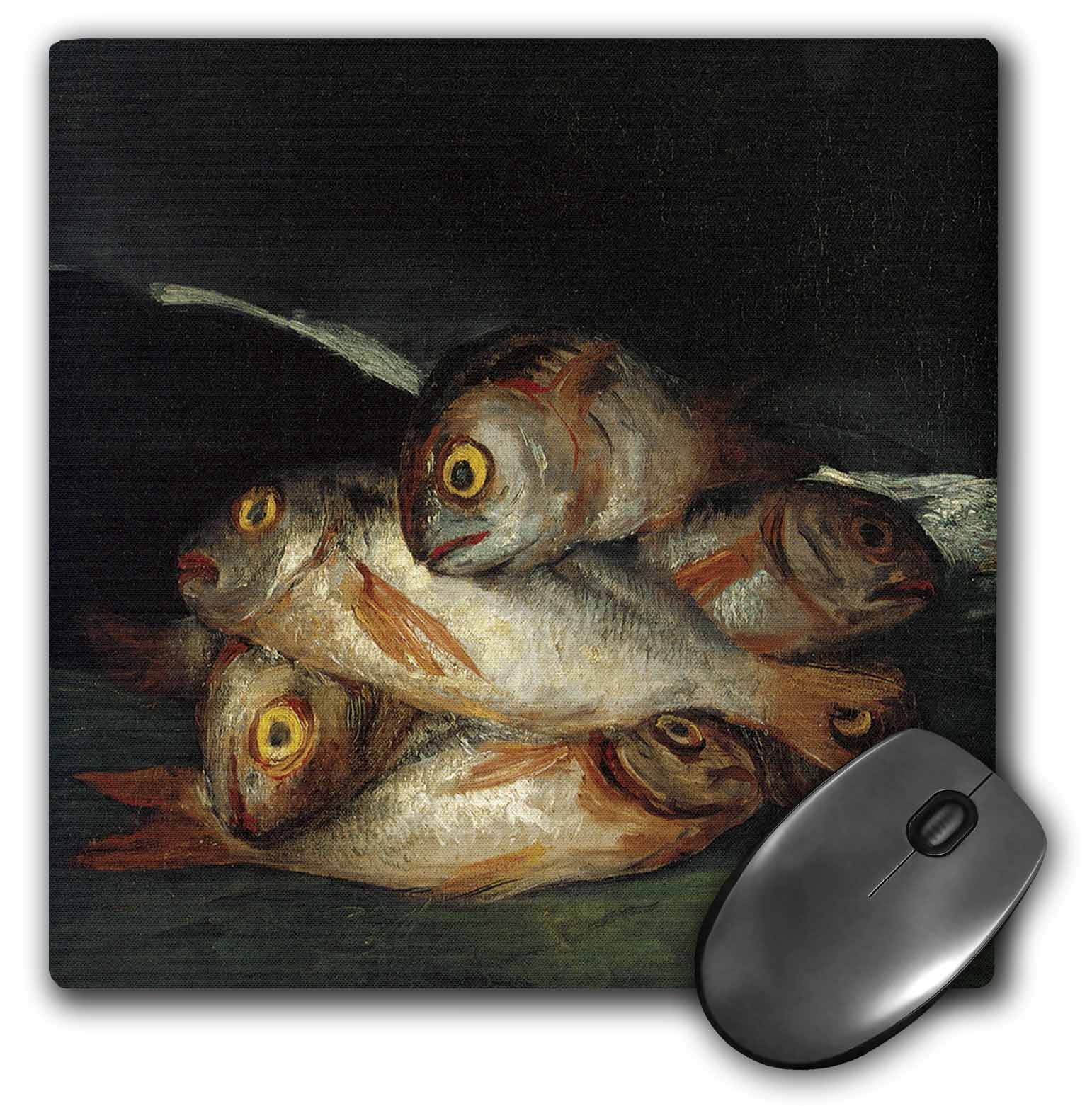 3dRose Still Life with Golden Bream by Francisco de Goya Table with ...