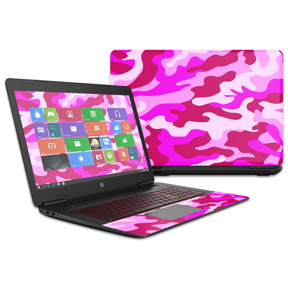 Skin Decal Wrap Compatible With HP OMEN Laptop 17t (2016) Pink Camo ...