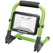 Might-D-Light 10-Watt 400-Lumen Dark Gray Rechargeable Folding LED Work ...