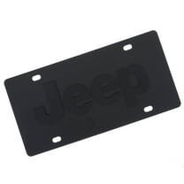 Jeep Name License Plate (Black) - Walmart.com