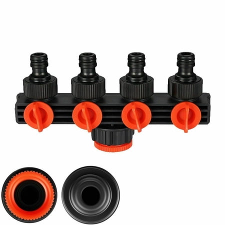 Universal Water Separator Hose Pipe Splitter Way Household Garden Valve ...