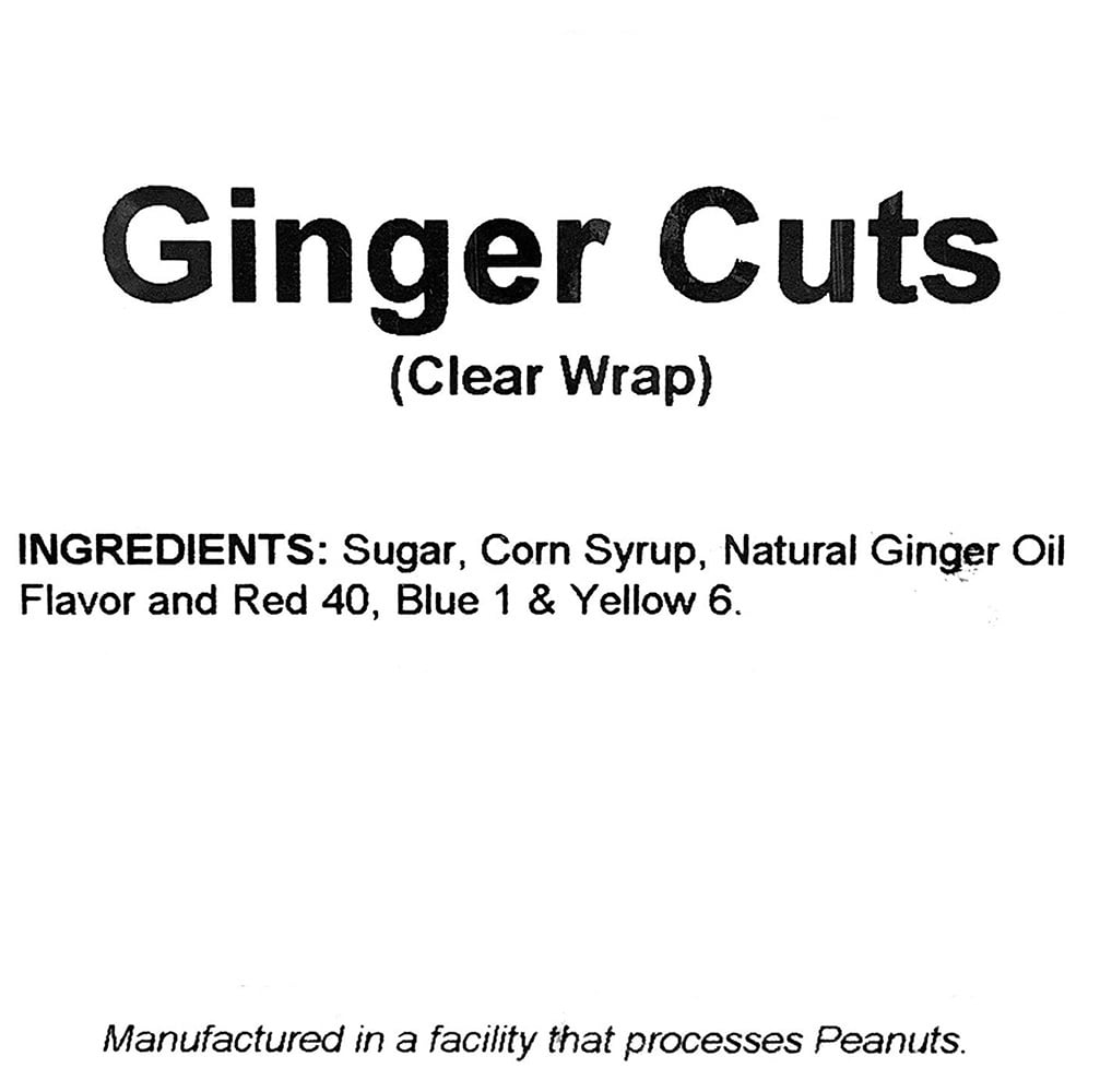 Buy SweetGourmet Ginger Cuts | Old-fashioned Bulk Hard Candy Wrapped ...
