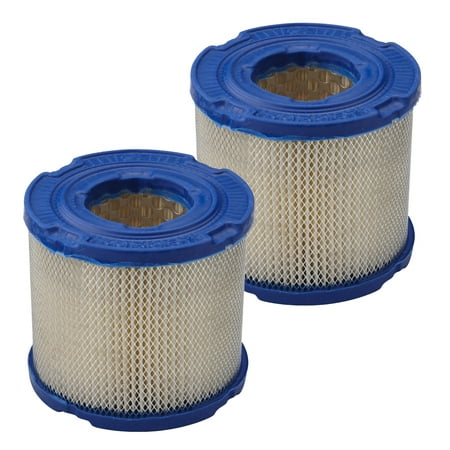 Briggs and Stratton 2 Pack 393957S Round Air Filter Cartridges ...