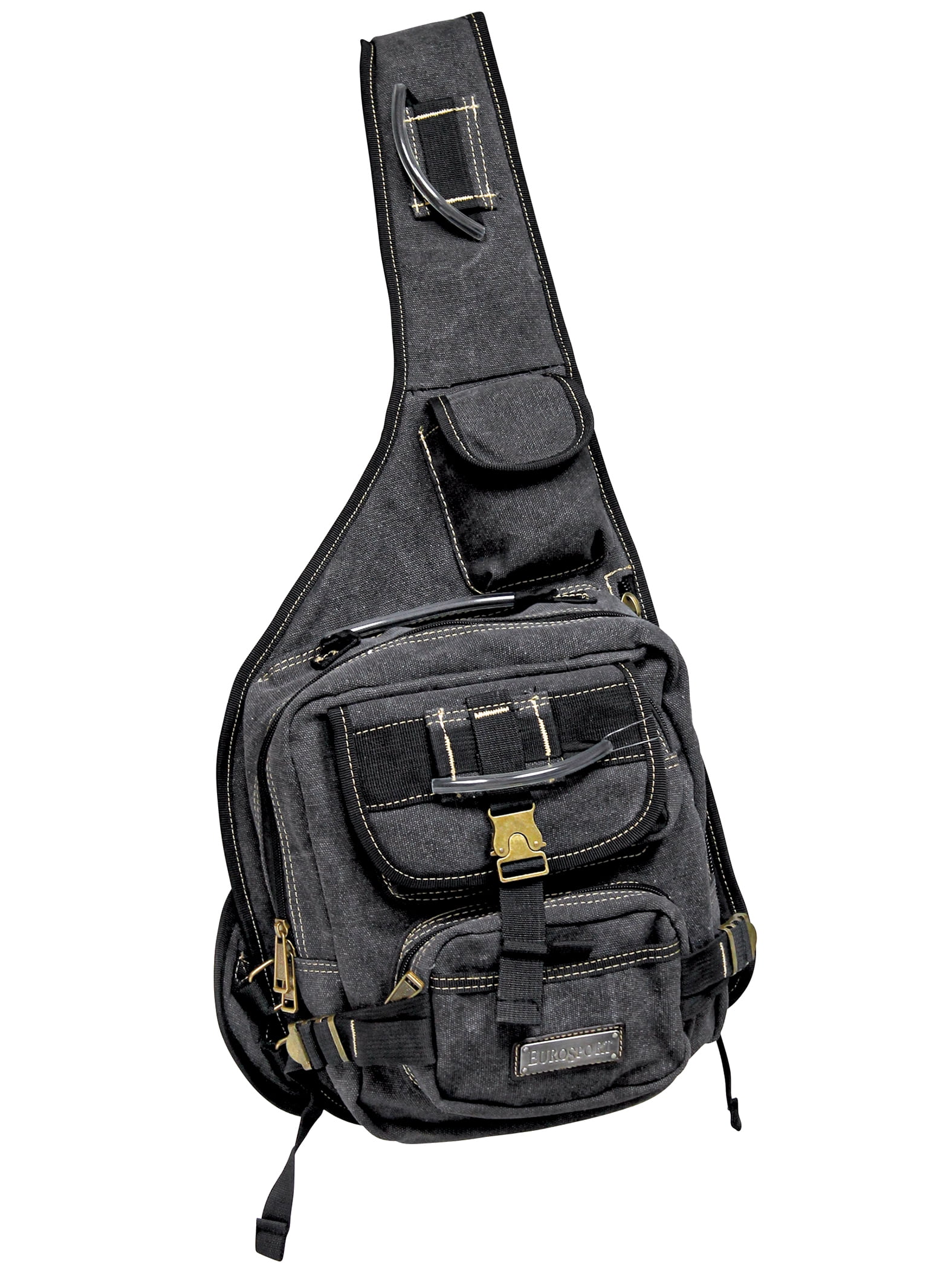 Collections Etc Adjustable Padded Back Panel Cross-Body Sling Day ...