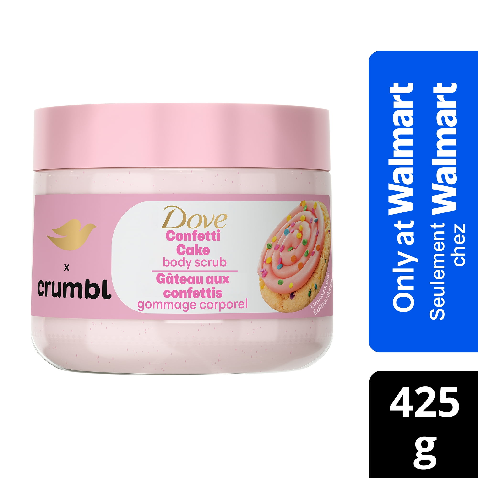 Click here for Dove Crumbl Exfoliating Body Scrub Confetti Cake... prices