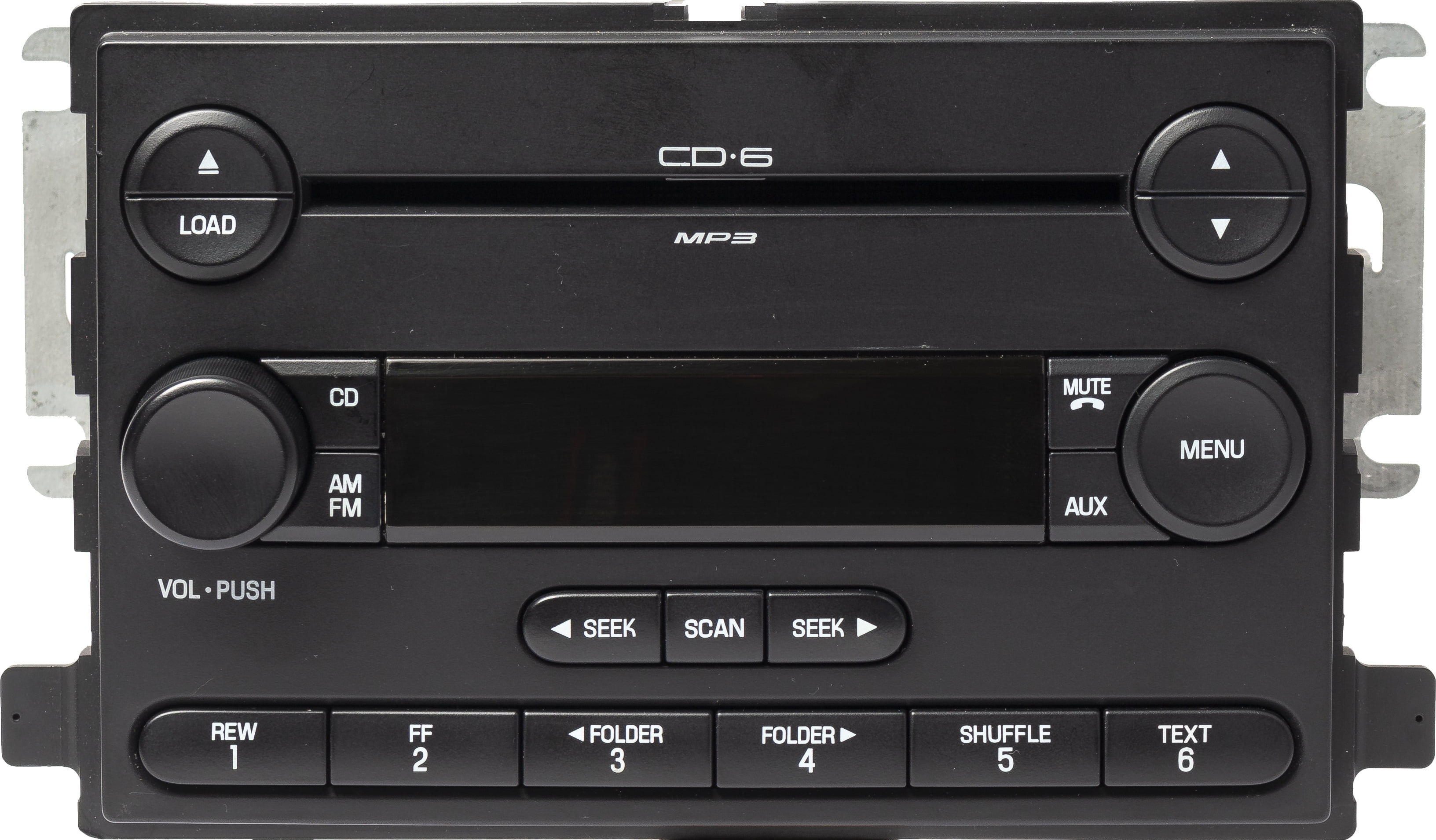 Restored 2006-2007 Ford Freestar AM FM Radio 6-Disc CD MP3 Player Model ...