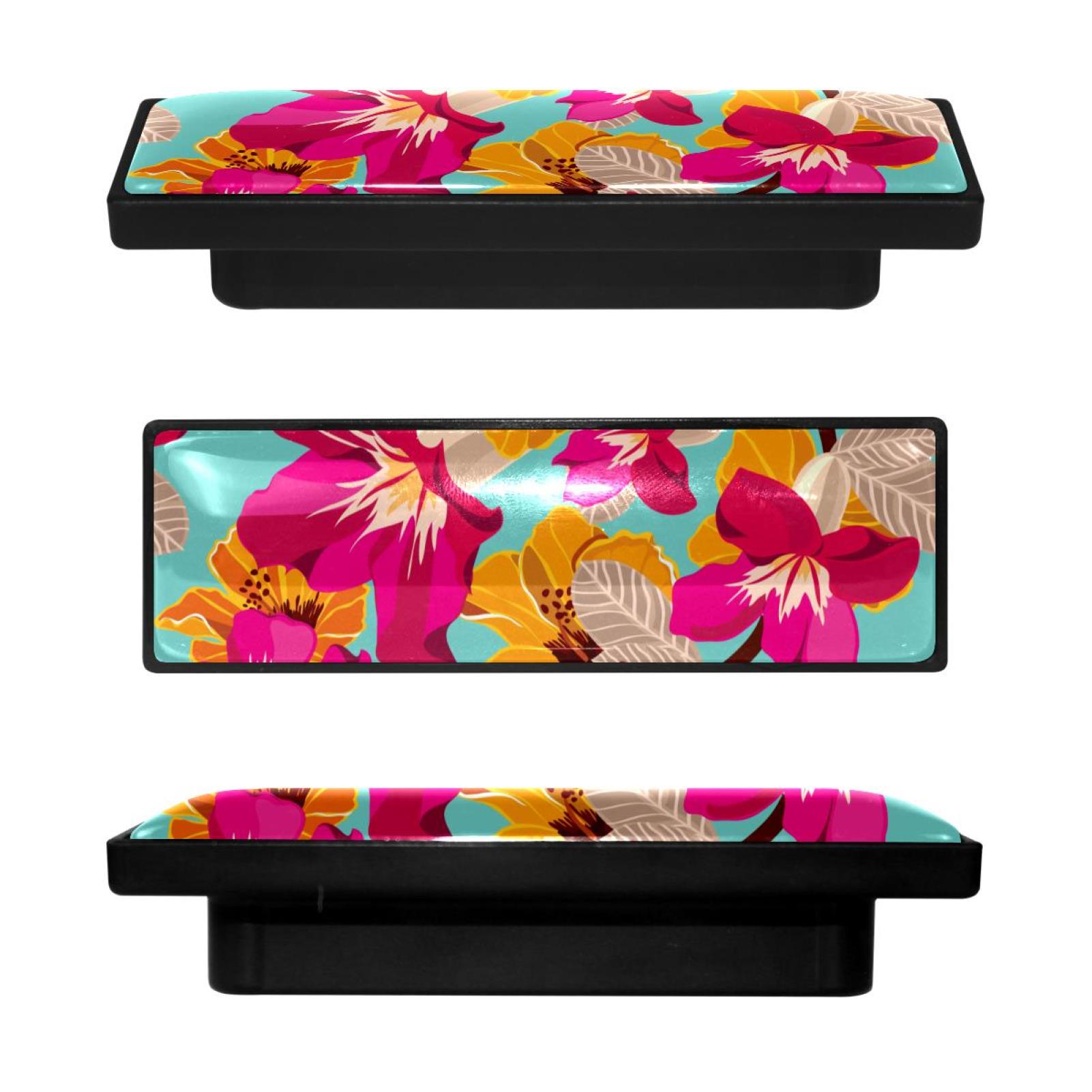 4 Pcs Rectangle Cabinet Handle Cupboard Knob Drawer Pulls Handle ...