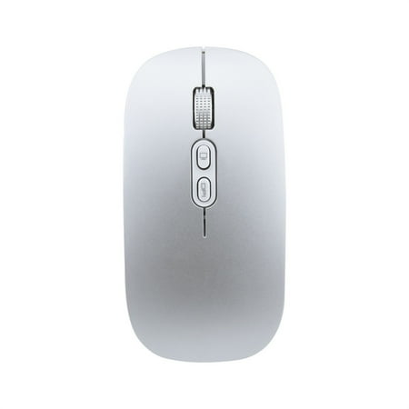 Wolfast Rechargeable 2.4G Wireless Mouse Metal Noiseless Silent Click ...