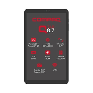 Tablet Compaq Qtab 10.1 Pulgadas 4GB Ram 128GB Rom con teclado ...