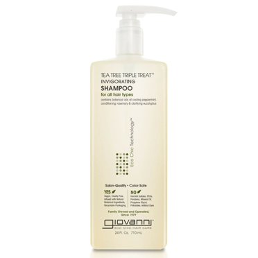 Giovanni Tea Tree Triple Invigorating Shampoo - Walmart.com