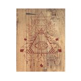 All Seeing Eye of Providence Masonic Stencil Template Reusable 8.5 x 11 ...