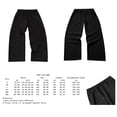 Tracksuit Bottoms For Men Women Gothic Baggy Joggers Y2K Wide Leg ...