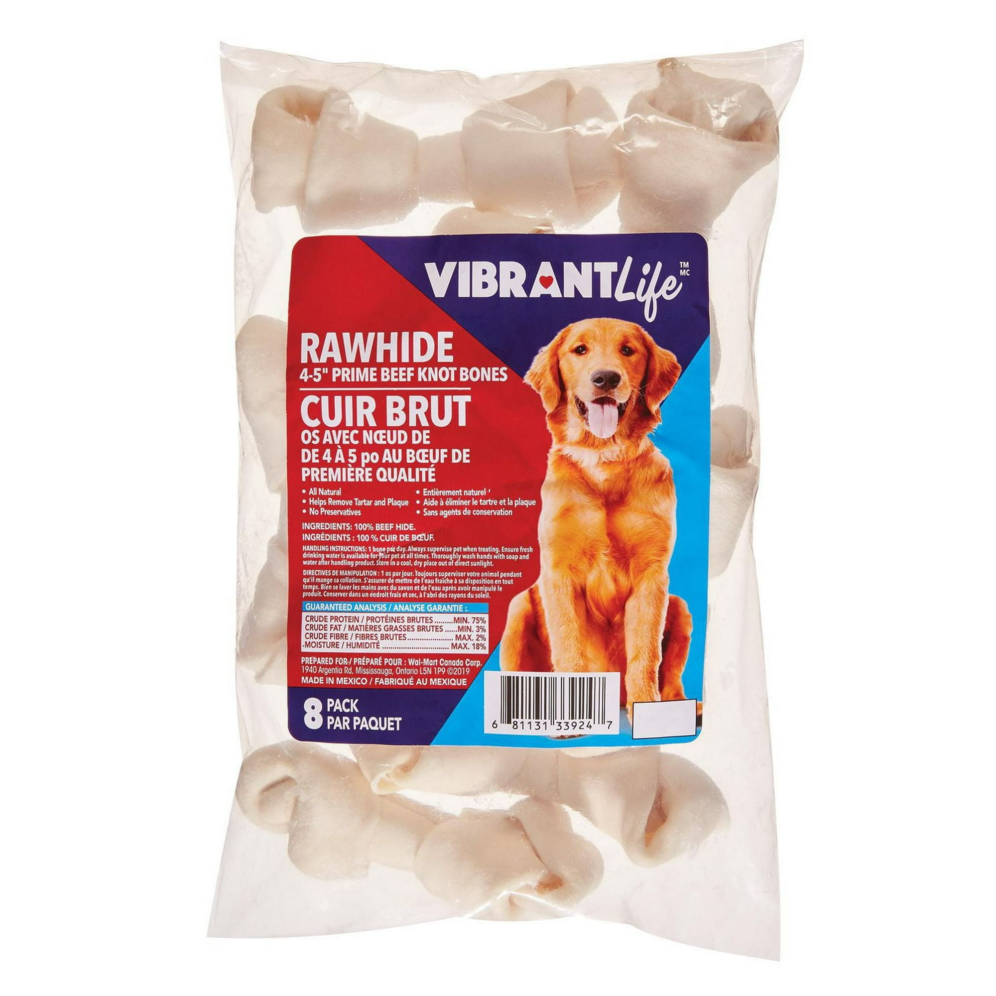 Click here for Vibrant Life Rawhide Knot Bone Single Serve;4-5 prices