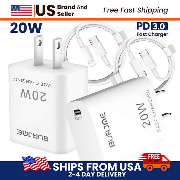 USB C Charger Block, 40W 4 Ports Type C Fast Phone Charging Blocks Cube ...