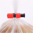 10 Pack Squeeze and Lock Bread Bag Clips for Food Storage, Plastic Bag ...