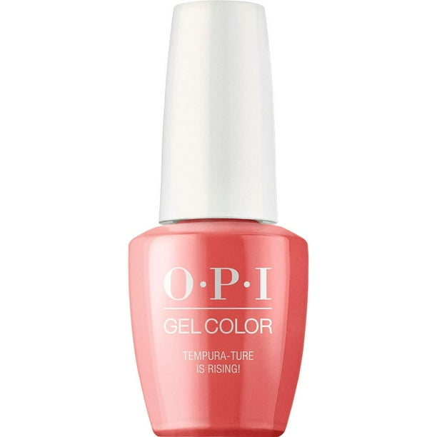 Gel de uñas OPI GelColor T89 Tempura-Ture is Rising 15 ml | Walmart en ...