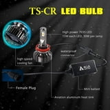 ALLA Lighting 10000Lms H8 H9 H11 LED Switchback Fog Lights, Headlights, 6000K Xenon White/3000K ...