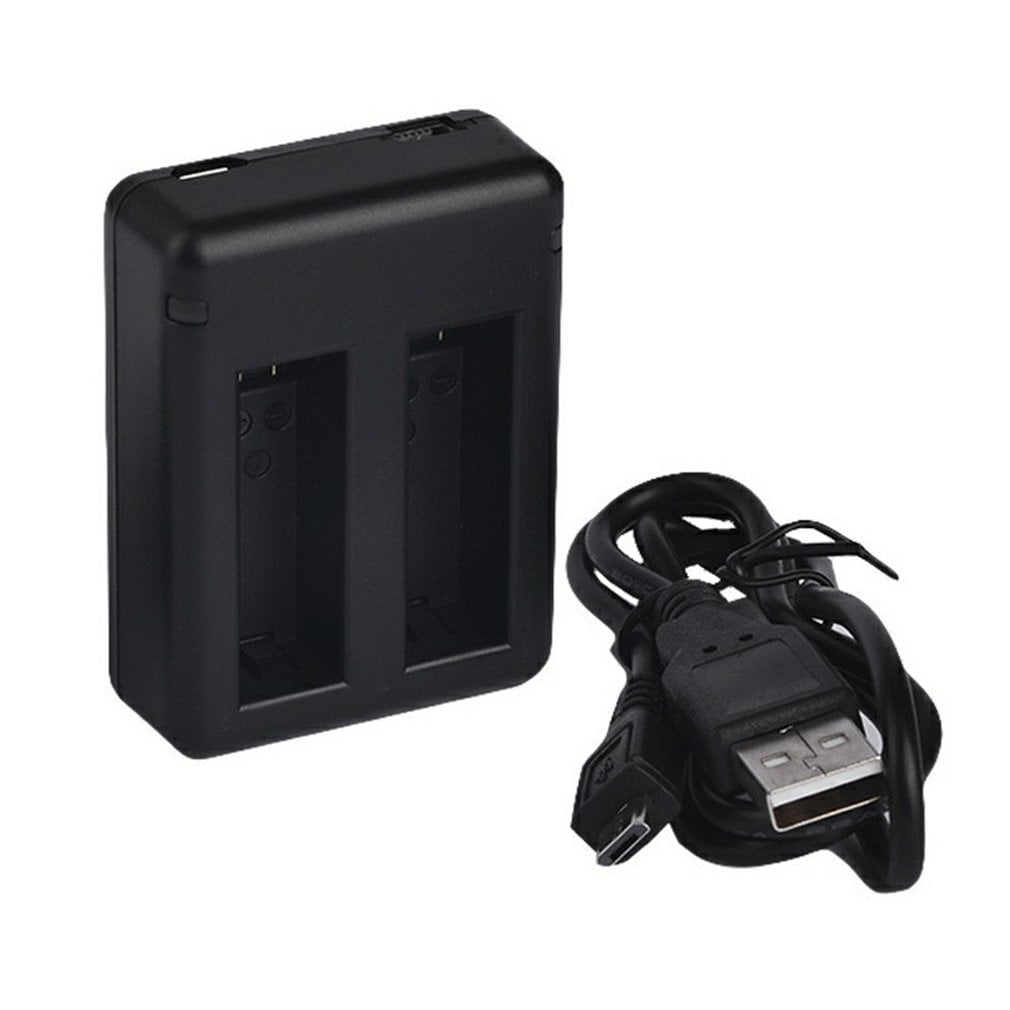 New Gift Sports Camera Battery Charger USB Dual Charging Over-current ...